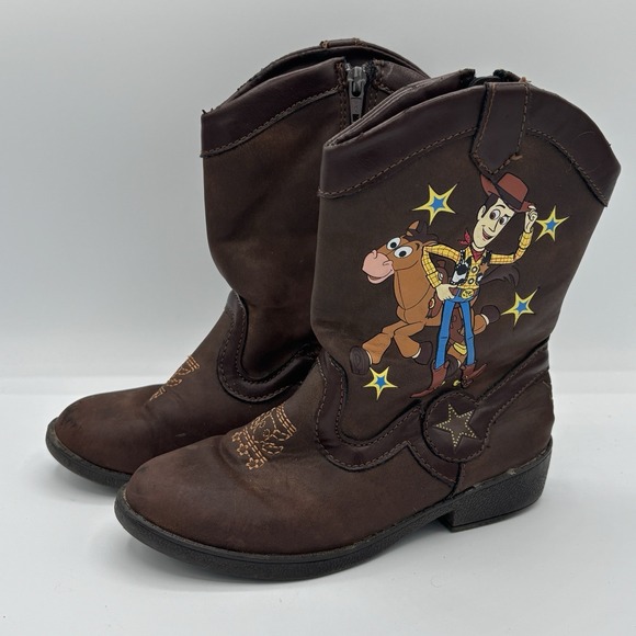 Disney | Shoes | Western Cowboy Boots Toddler Size Disney Pixar Toy ...